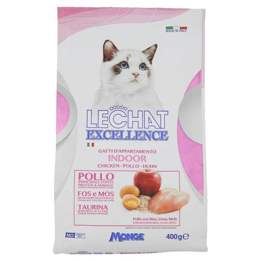 Monge cibo per gatti linea LeChat indoor pollo 400g | Animalmania